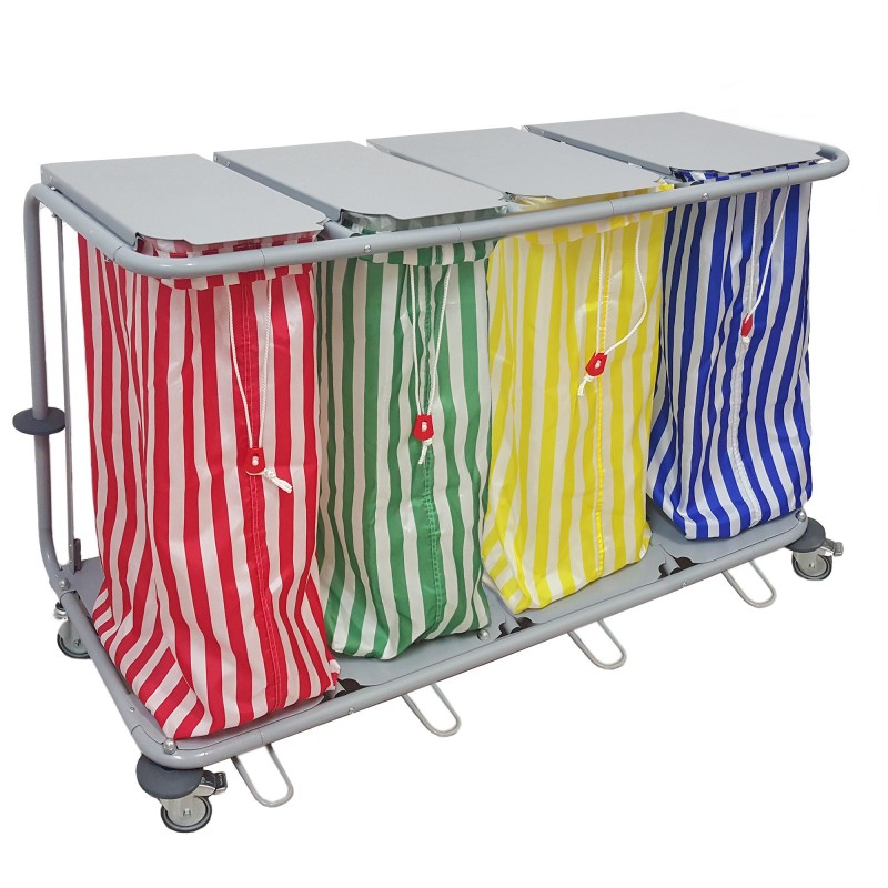 Chariot à linge pour Ehpad, cliniques, Hôpitaux