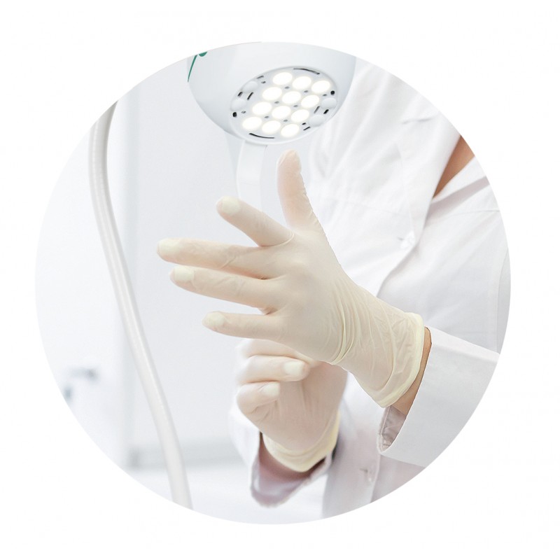 Lampe d'examen LED sur pied roulant Bellon LID | Teamalex Medical