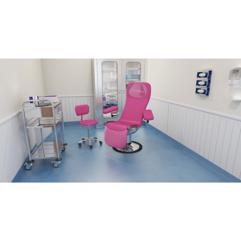 Fauteuil de prélèvement sanguin à roulettes Dénéo Promotal | Teamalex
