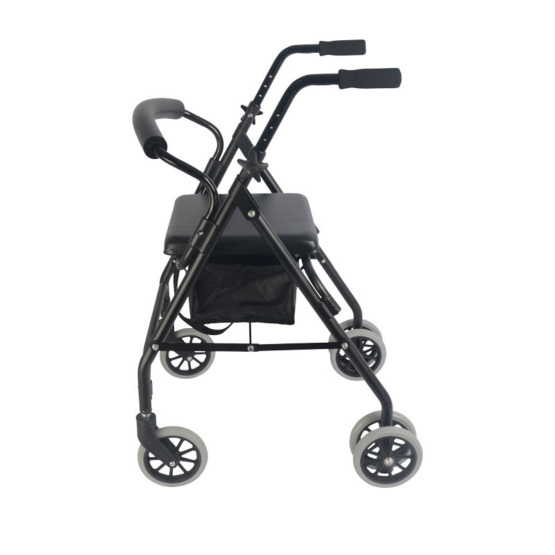 Déambulateur pliant rollator 6 roues freins à pression| Teamalex