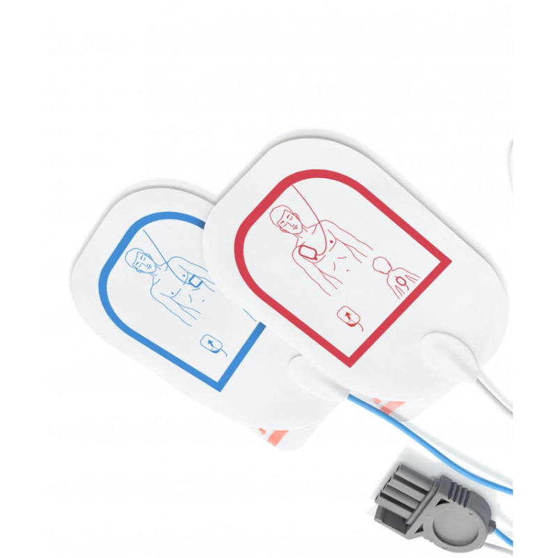 Électrodes BeneHeart C1A & C2 pour défibrillateur | Teamalex Medical